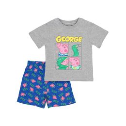 Peppa Pig Schlafanzug Jungen Gr&ouml;&szlig;e 104 blau / mischfarben