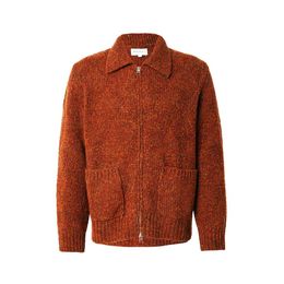 Norse Projects Knit Cardigan 'Erik Donegal' male Orange size XL