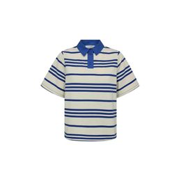 Co'Couture co'couture Poloshirt 'Lennon' Damen Gr&ouml;&szlig;e M beige / blau