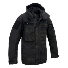 Brandit Parka "Performance Outdoor Jacket" in Schwarz | Gr.: L