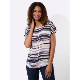 WITT WEIDEN Druckbluse in ros&eacute;-wei&szlig; | Gr.: 36