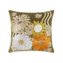 Butlers Kissen BOHEMIAN Blume in Grün | Gr.: onesize