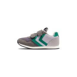 Hummel Klettverschluss Sneaker Reflex Double Kinder in IRON GATE | Gr.: 38