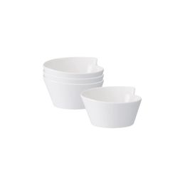Villeroy & Boch Villeroy & Boch 4er Set Reisschalen NewWave 240 ml in weiß | Gr.: onesize
