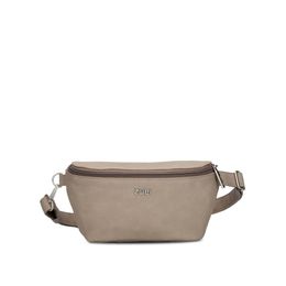 Zwei Mademoiselle MH4 - Gürteltasche 25 cm (leo) in nubuk-cappuccino | Gr.: onesize