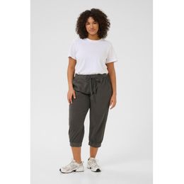 Kaffe curve Caprihose KCnana Regular fit in Black Oyster | Gr.: 46