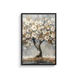MuchoWow Poster mit Bilderrahmen Weiß | Gr.: 40x60 cm