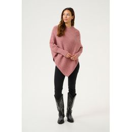 Kaffe Poncho KAvinnie Oversize fit in Ash Rose Melange | Gr.: onesize