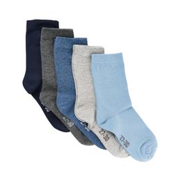 Minymo Kinder Socken in Blau | Gr.: 27-30