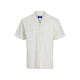 Jack & Jones Jack & Jones Button Up Shirt 'JORSUMMER LUKE' male White size L