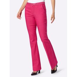 Heine Bootcut-Jeans in pink | Gr.: 46