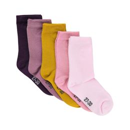 Minymo Kinder Socken in Lila | Gr.: 27-30