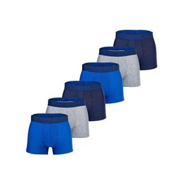 Under Armour Boxershort 6er Pack in Blau/Grau | Gr.: XL
