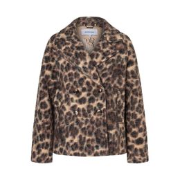 More & More More & More stylishe Leo-Jacke in blurred leo | Gr.: 38