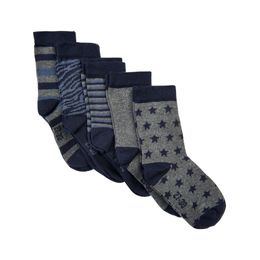 Minymo Kinder Socken in Grau | Gr.: 19-22