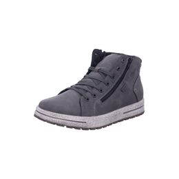Rieker Schn&uuml;rstiefeletten in Grau | Gr.: 44