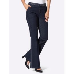 Heine Bootcut-Jeans in dark blue | Gr.: 48