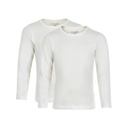 Minymo Kinder Longsleeve in Weiß | Gr.: 80