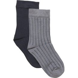 Minymo Kinder Socken in Grau | Gr.: 31-34
