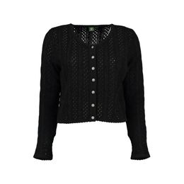 OS-Trachten Strickjacke 457005-0771 in schwarz | Gr.: 40