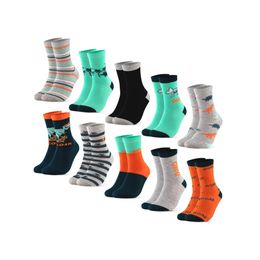 Occulto 10er Pack Motiv Socken Fantasia in Jungle | Gr.: 31-34