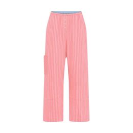 CCDK Copenhagen Schlafhose Mila in Geranium Pink Stripe | Gr.: XL