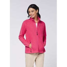 Chiemsee Fleece-Jacke in Pink | Gr.: L