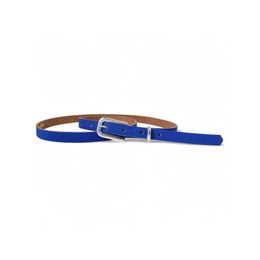 Fronhofer Lederg&uuml;rtel in Kobalt | Gr.: 100 cm
