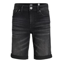 Jack & Jones JACK & JONES Junior Jeans-Shorts 'Rick Original' in schwarz | Gr.: 140
