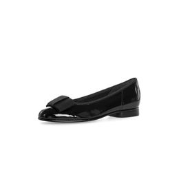 Gabor Fashion Elegante Ballerinas in schwarz | Gr.: 40