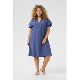 Kaffe curve Kleid KCirsa Loose fit in Blue Indigo | Gr.: 44