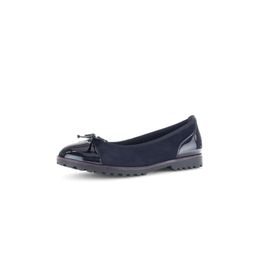 Gabor Fashion Sportliche Ballerinas in blau | Gr.: 38