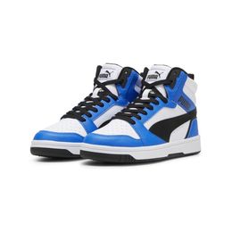 Puma Sneaker "Rebound V6 Mid Jr" in Weiß | Gr.: 39