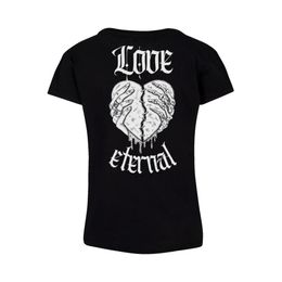 F4NT4STIC Ladies Box Tee Valentines Streetwear in schwarz | Gr.: XS