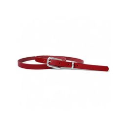 Fronhofer Lederg&uuml;rtel in Rot | Gr.: 125 cm