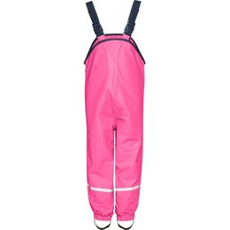 Playshoes Fleece-Trägerhose in Pink | Gr.: 98