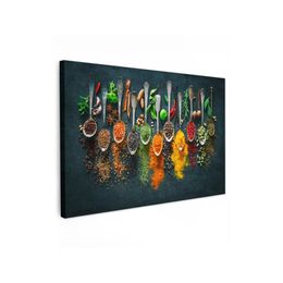 MuchoWow Leinwand bilder Kräuter | Gr.: 80x60 cm