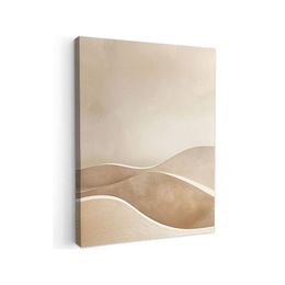 MuchoWow Fotoleinwand Beige | Gr.: 20 x 30 cm