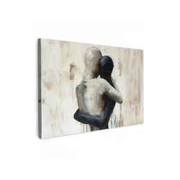 MuchoWow Fotoleinwand Schwarz | Gr.: 20 x 30 cm
