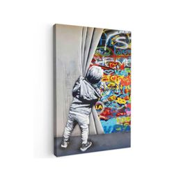 MuchoWow Fotoleinwand Grau | Gr.: 30 x 20 cm