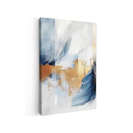 MuchoWow Fotoleinwand Blau | Gr.: 20 x 20 cm