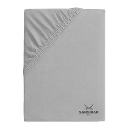 Sansibar Spannbettlaken in Titan | Gr.: 180-200 x 200 cm