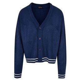 Urban Classics Strickjacke Herren Gr&ouml;&szlig;e XXL navy / wei&szlig;