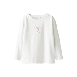 name it Shirt 'NMFROSITA' M&auml;dchen Gr&ouml;&szlig;e 104 rosa / wei&szlig;