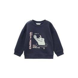 Mango Kids Sweatshirt boy Blue size 4-5