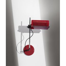 Oluce Colombo 761 LED Wandleuchte Scarlet Rot