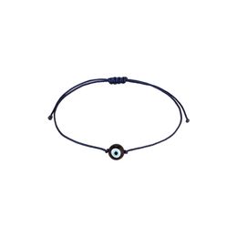 Kuzzoi Armband 'Evil Eye' Herren Größe 21 himmelblau / schwarz / weiß