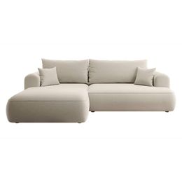 Selsey Ecksofa mit Schlaffunktion Ovo beige Maße (cm): B: 260 H: 93 » Höffner