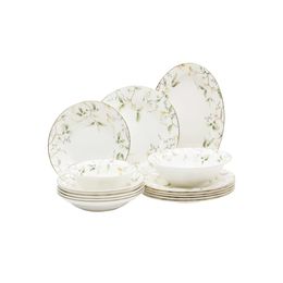 Peill & Putzler Peill+Putzler Tafelservice 15-teilig Firenze weiß Porzellan » Höffner