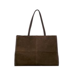 Mango Shopper 'G--Fes' Damen Größe One Size oliv